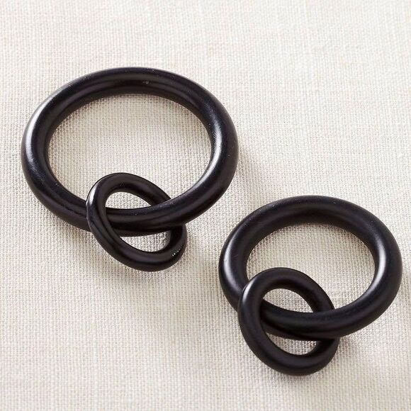 Pottery Barn | Accents | Pottery Barn Large Round Ring Curtain Rings ...